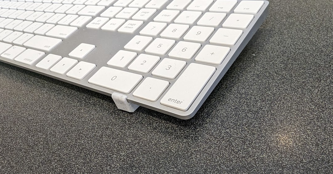 Minimal Mac Keyboard Feet by RockChalkAZ | Download free STL model ...
