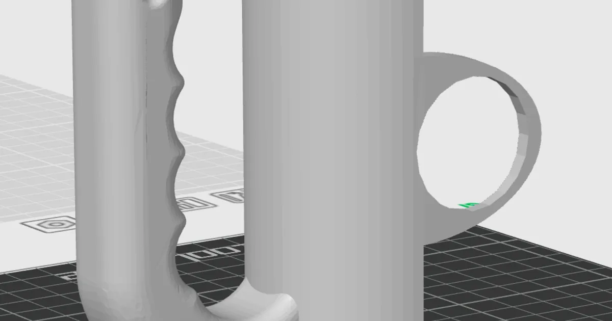 Cr Scan Lizard Simple Handle by Marvel3D | Download free STL model ...