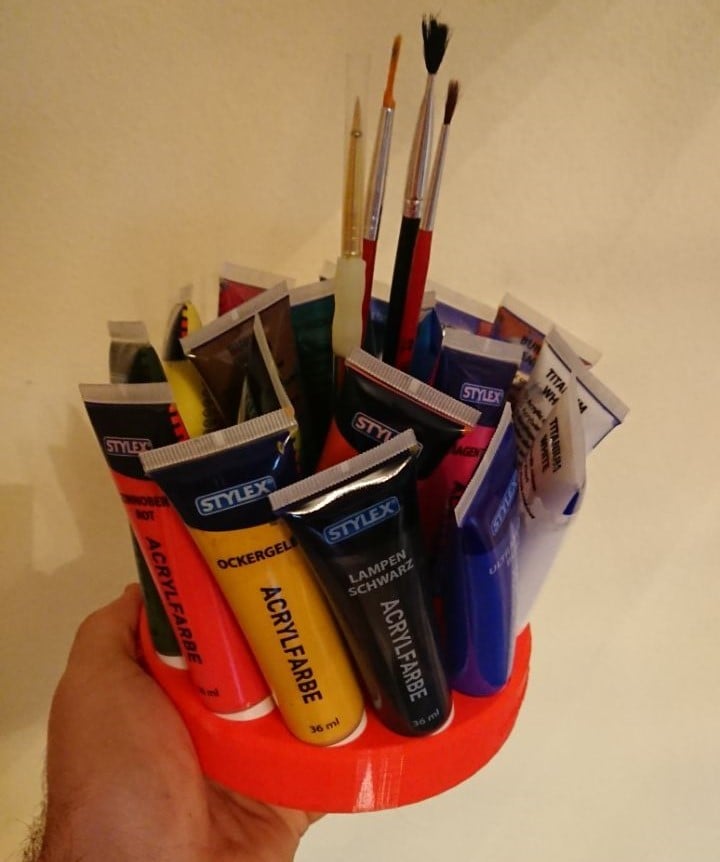 Paint carousel by JohannesHW | Download free STL model | Printables.com