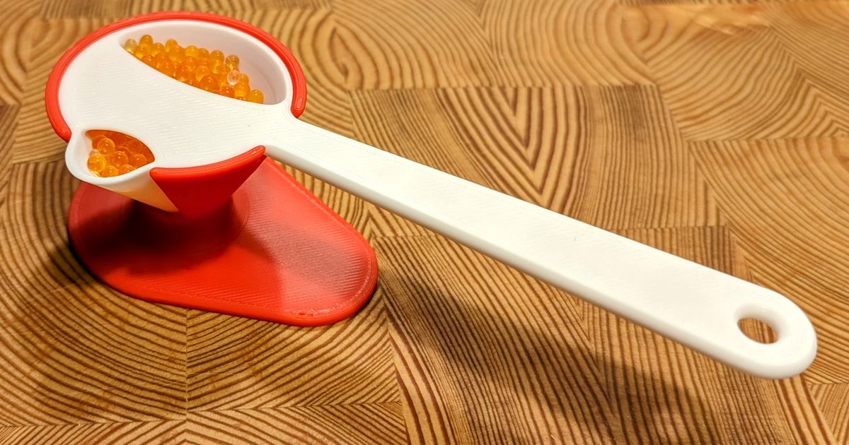 Stand for "Fast and Precise Spoon" by blecheimer | Download free STL ...