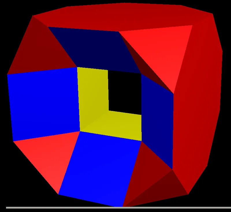 Low Poly Spheres: Truncated Cube by Adam L | Download free STL model ...