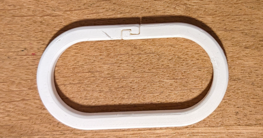 Curtain hook with lock by Lean 3D | Download free STL model ...