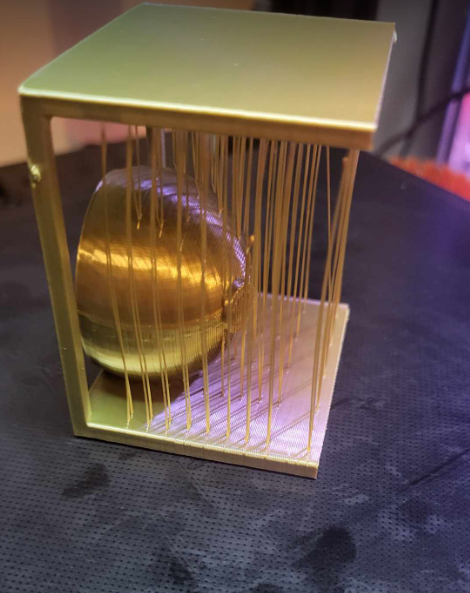 Pokeball suspended string by Skull | Download free STL model ...