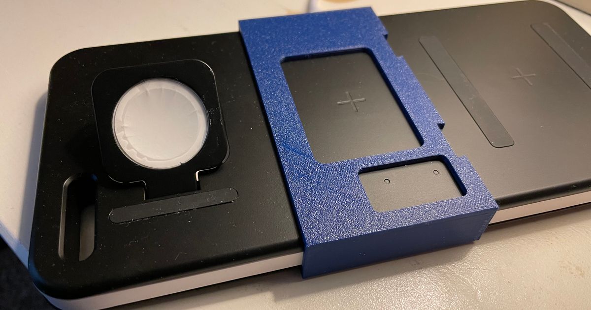 Wireless Charger Alignment Bracket by TankerTech | Download free STL ...