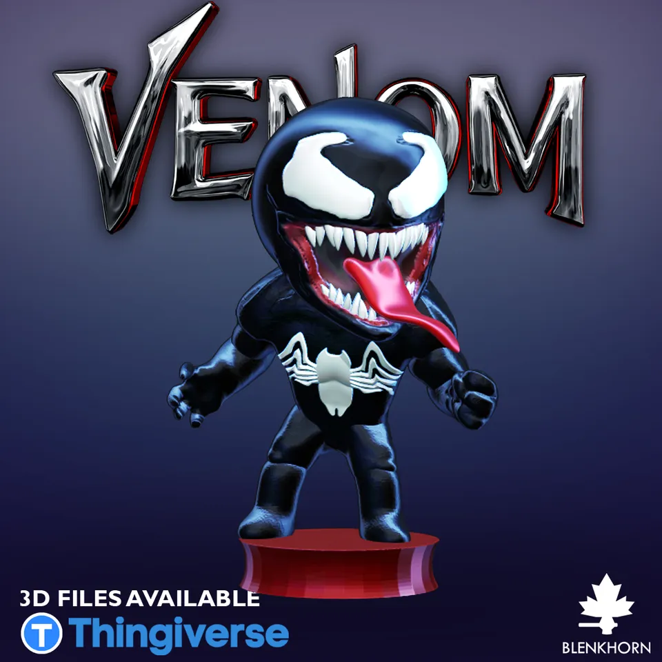 MARVEL DOUBLE BIT: VENOM by Blenkhorn | Download free STL model ...