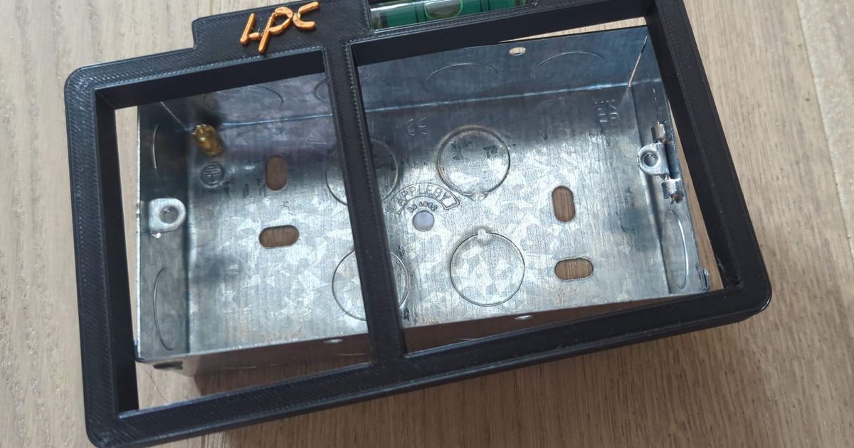 Socket Box Template by lunch211 | Download free STL model | Printables.com