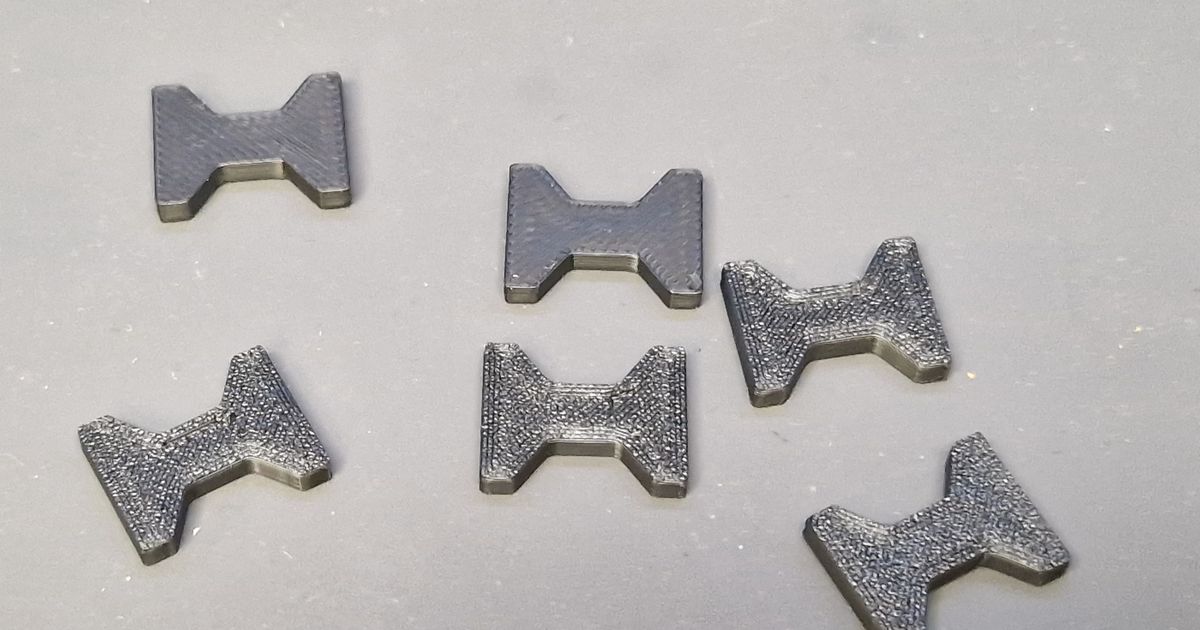 Gridfinity Refined Plate-to-Plate Connector 2.8 mm by DavidK | Download ...