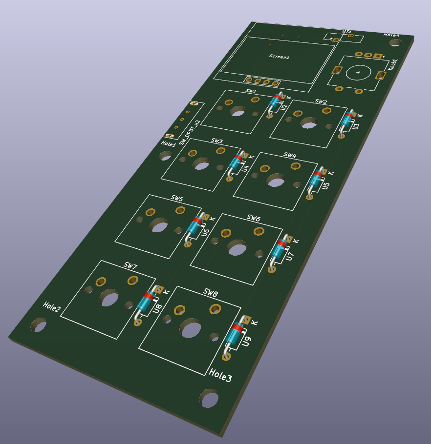 Arduino Macro Pad Xiao Rp2040 By Raphael Leblanc Download Free Stl