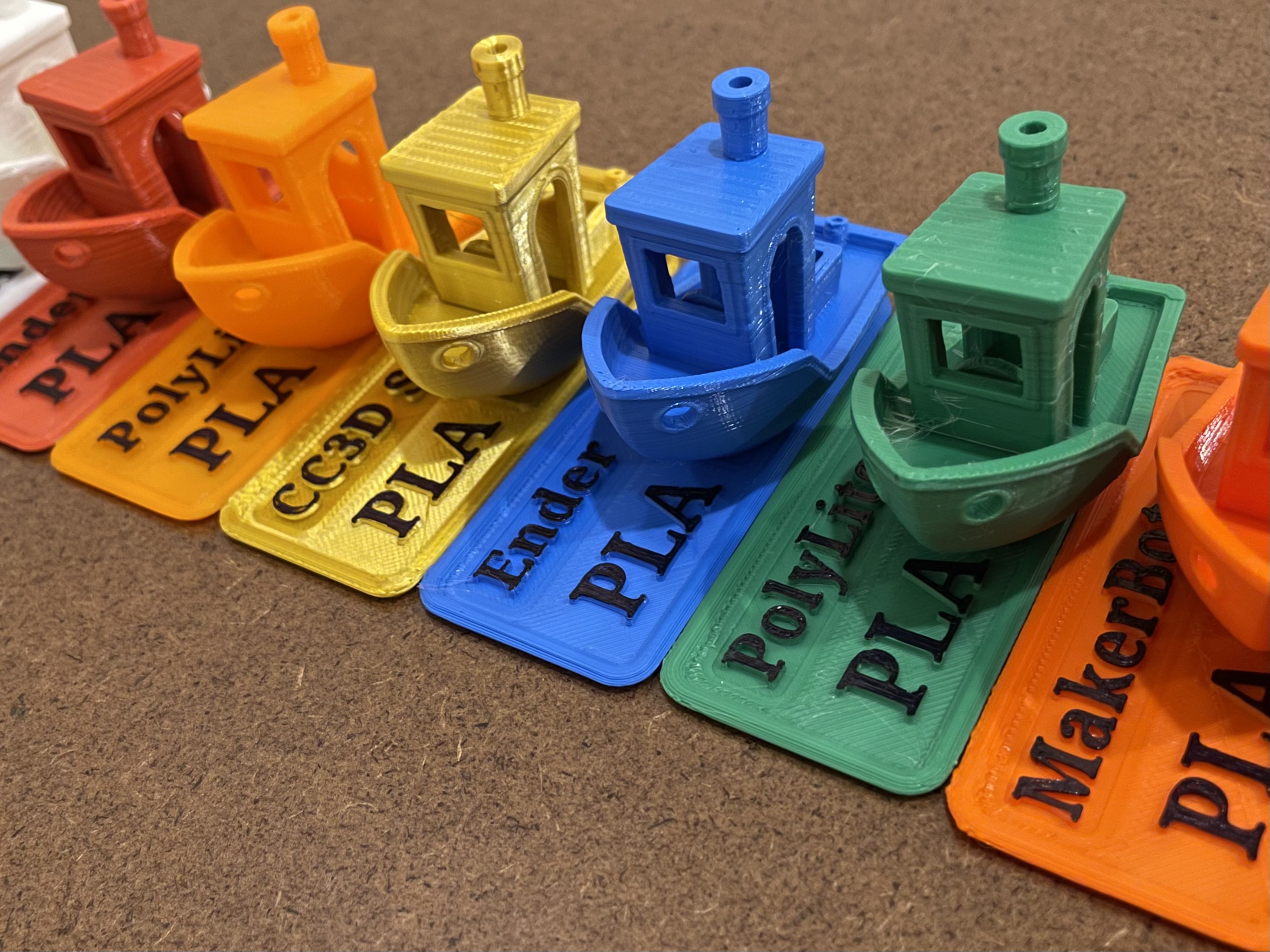 Filament Swatches - 24 Different Brands by RT filament | Download free ...