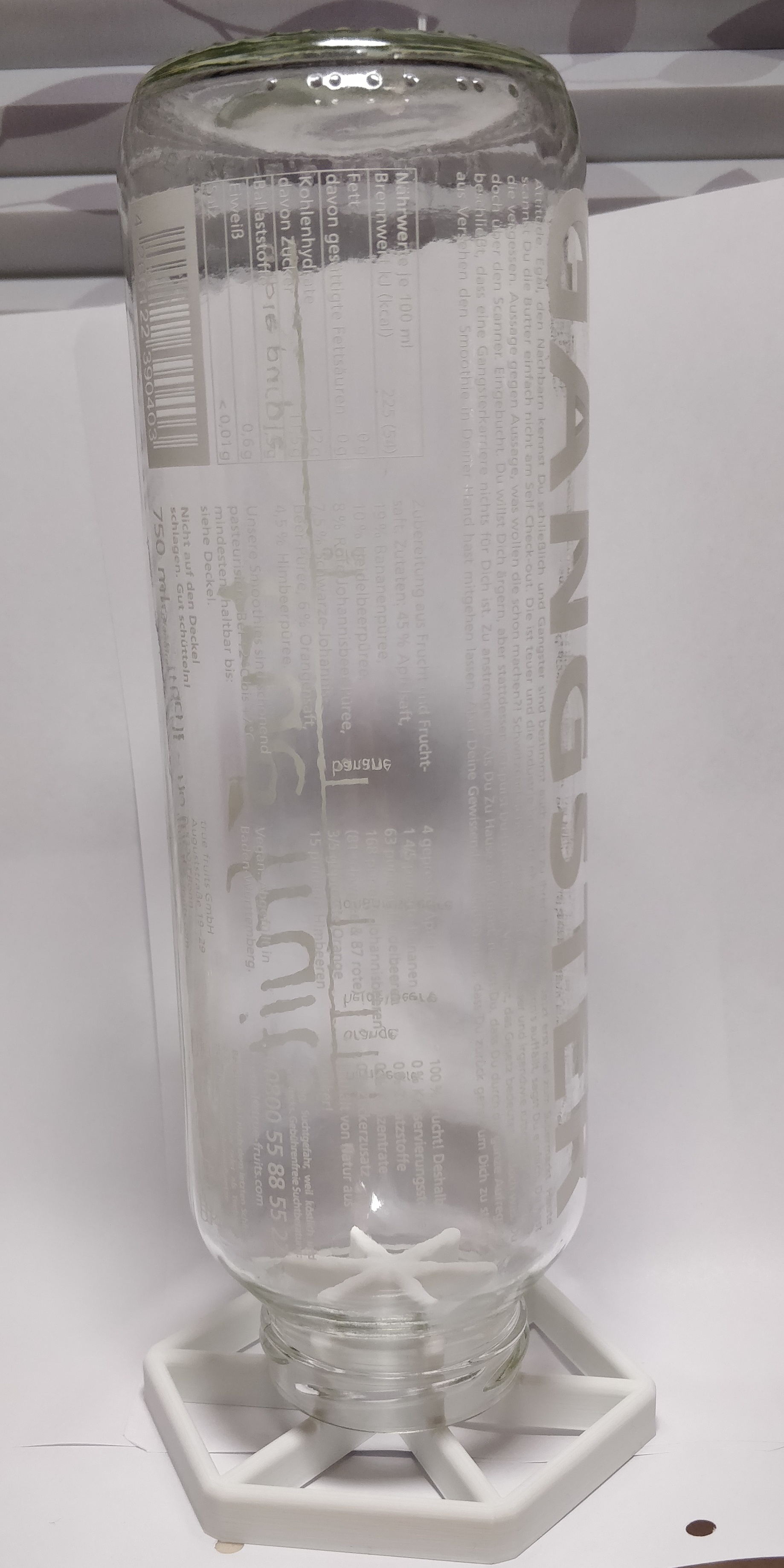 True fruits bottle drying stand / True fruits Flasche Trockenaufsteller ...