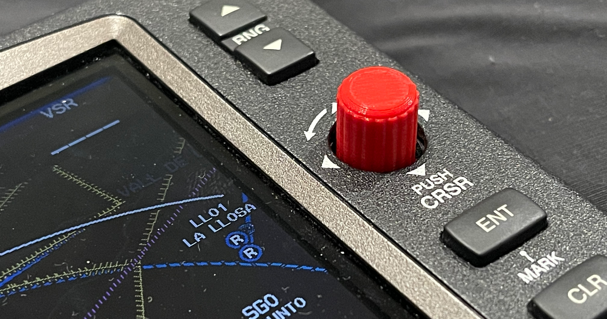 Garmin GPSMap 695/696 Knob by karman | Download free STL model ...