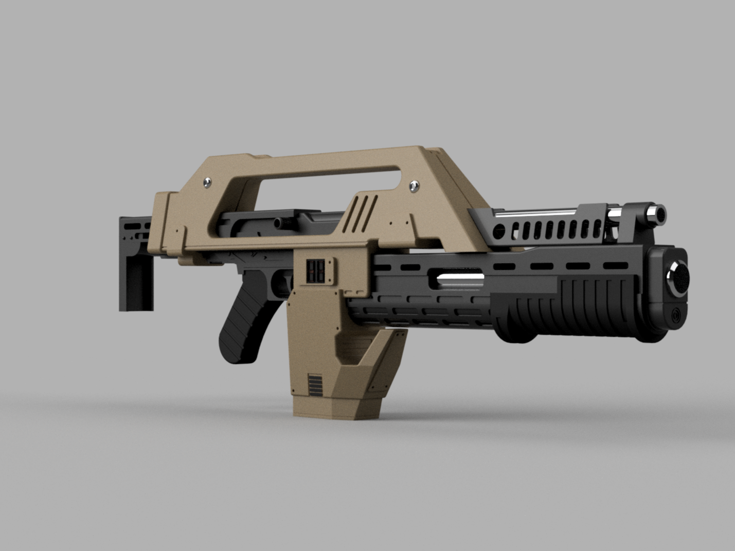 Aliens M41A Pulse Rifle by Andrew Williams | Download free STL model ...