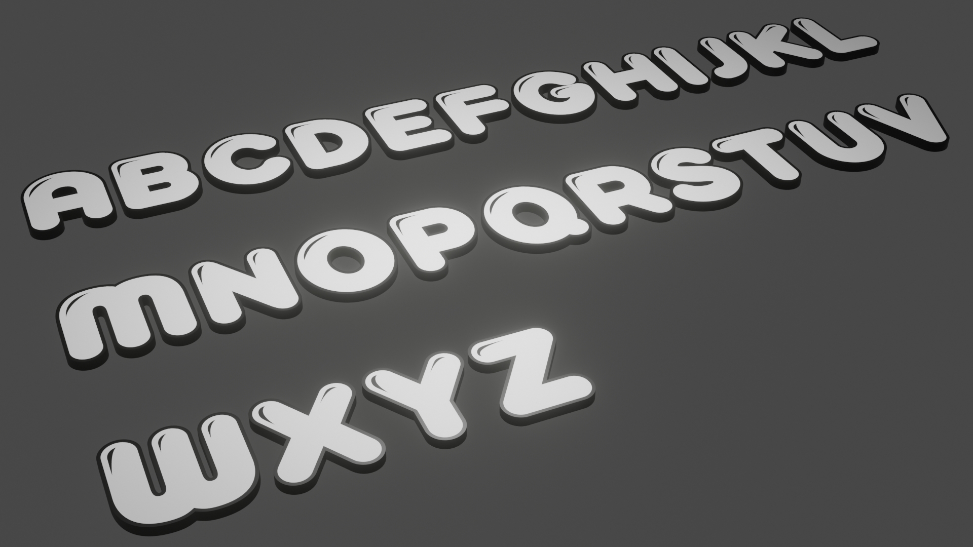 LED Letters Alphabet by BRiiGGEN | Download free STL model | Printables.com