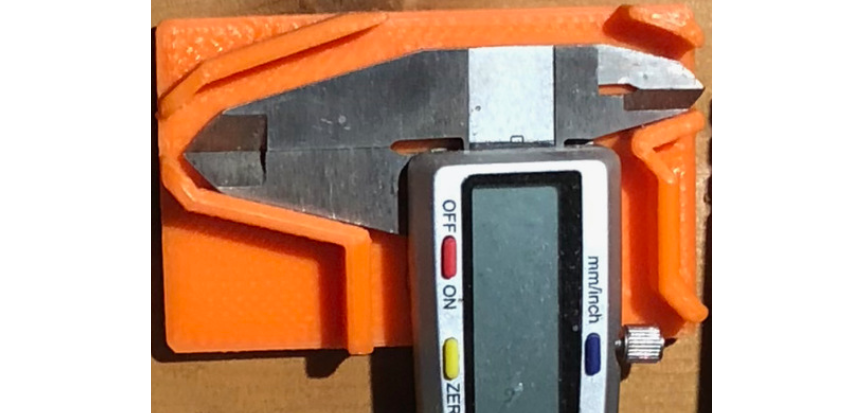 Vernier wall mount by Skully | Download free STL model | Printables.com