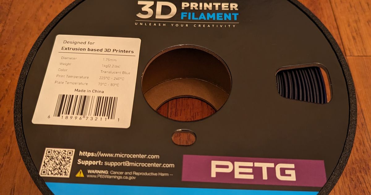 Inland PETG Spool Ring for Bambu AMS (Fits 199mm cardboard spools) by ...