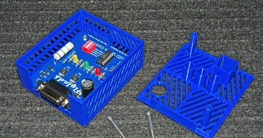 FLYLED Strobe Controller board ventilated case by Frank | Download free ...