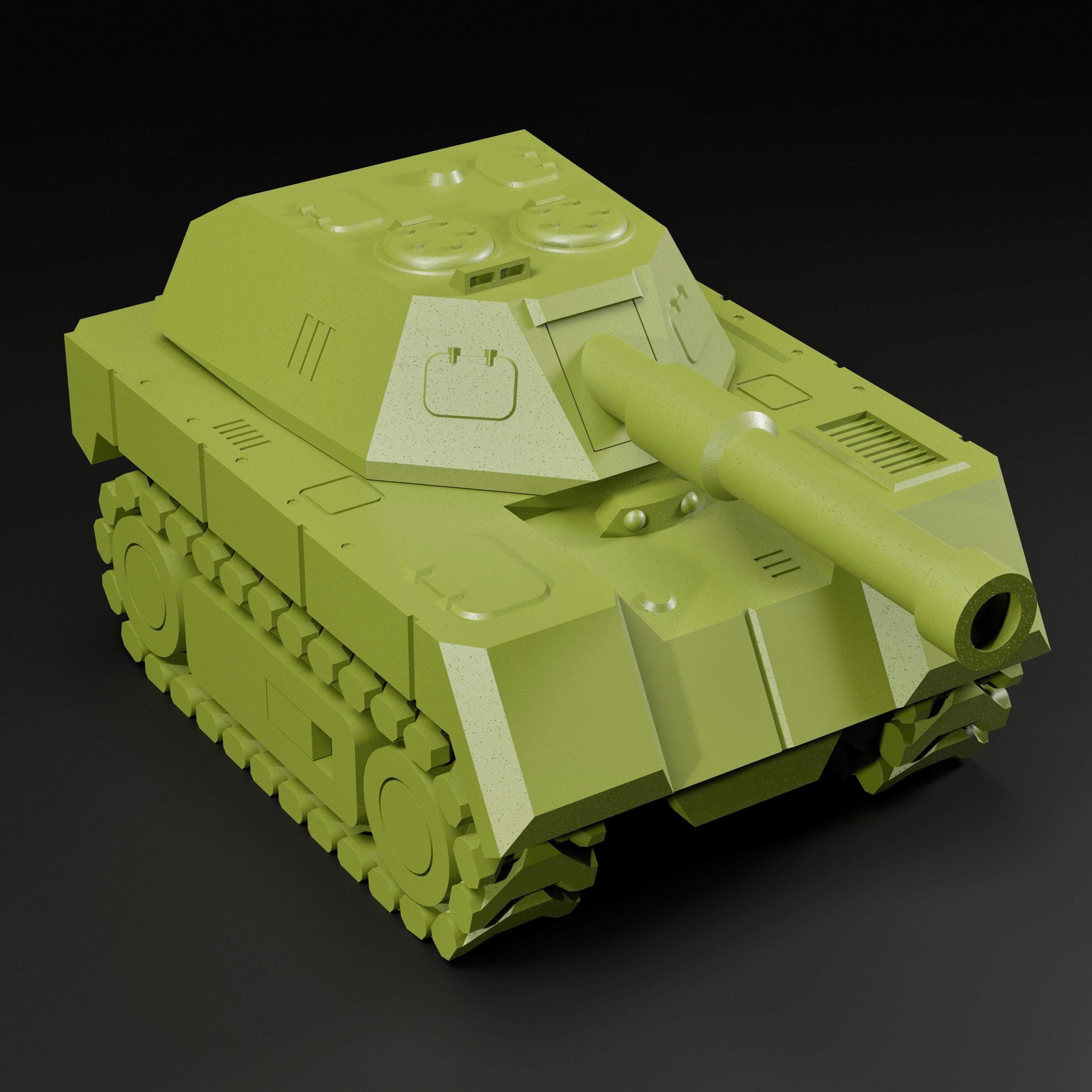 Print-in-Place Modular Tank (Working Tracks!) by WhopperPrinting ...