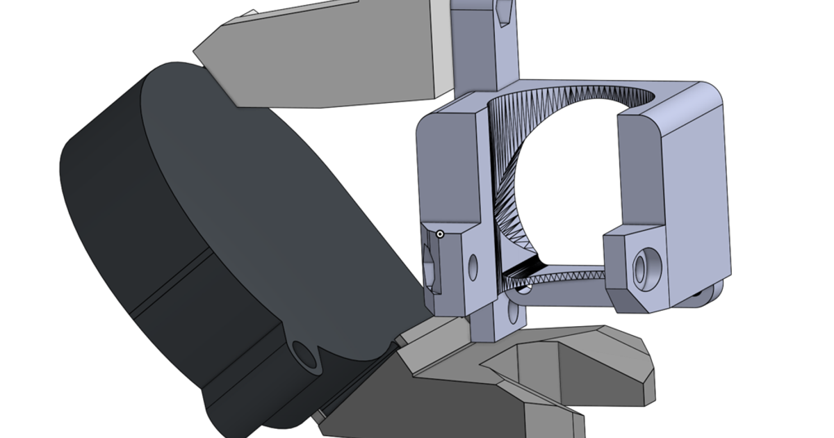 E3D fan fastener with Prusa fan shroud by ssombra | Download free STL ...