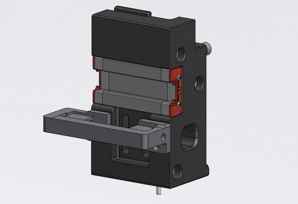 Stealthburner on ender 3 v2 with bltouch and MGN9H linear rail by Po ...