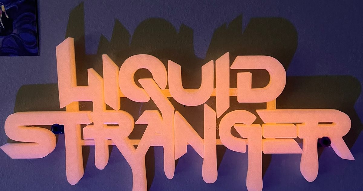 Liquid stranger by Wglinski | Download free STL model | Printables.com