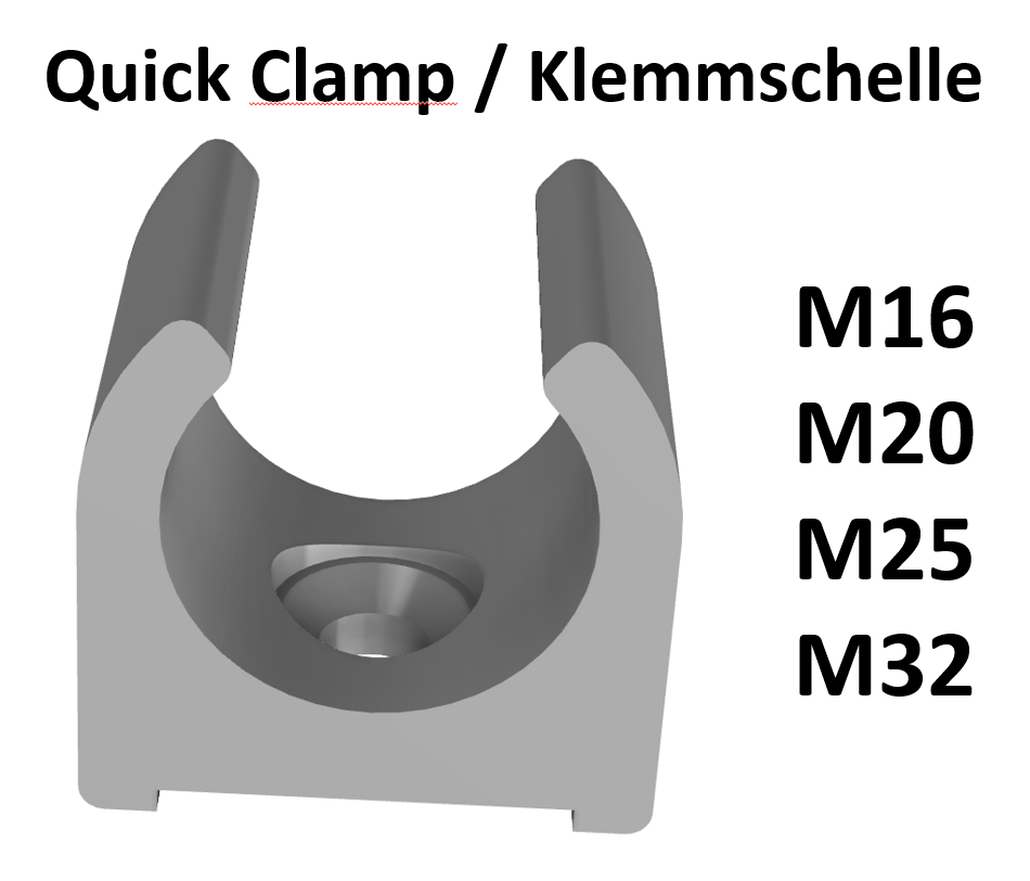 Quick Clamp / Klemmschelle M16, M20, M25, M32 by vmLOGIC | Download ...
