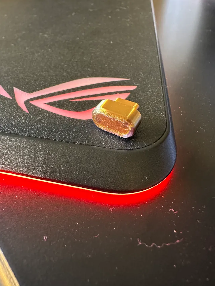 USB Type C dust cover plug (Nub) by KShirza | Download free STL model ...