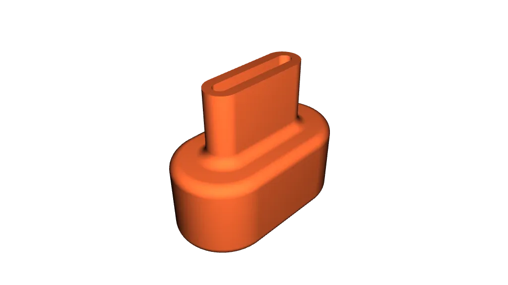 USB Type C dust cover plug (Nub) by KShirza | Download free STL model ...
