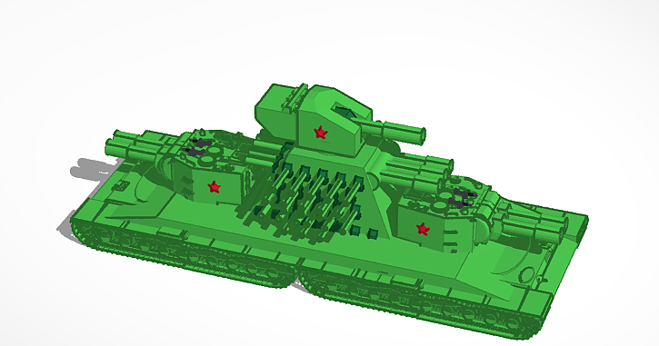 tank kv-46 by Matyas Moravec | Download free STL model | Printables.com
