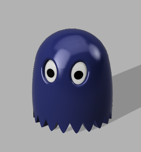 Pac Man Ghost by Bunsenbrenner14 | Download free STL model | Printables.com