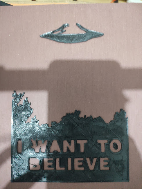 I WANT TO BELIEVE by some guy | Download free STL model | Printables.com