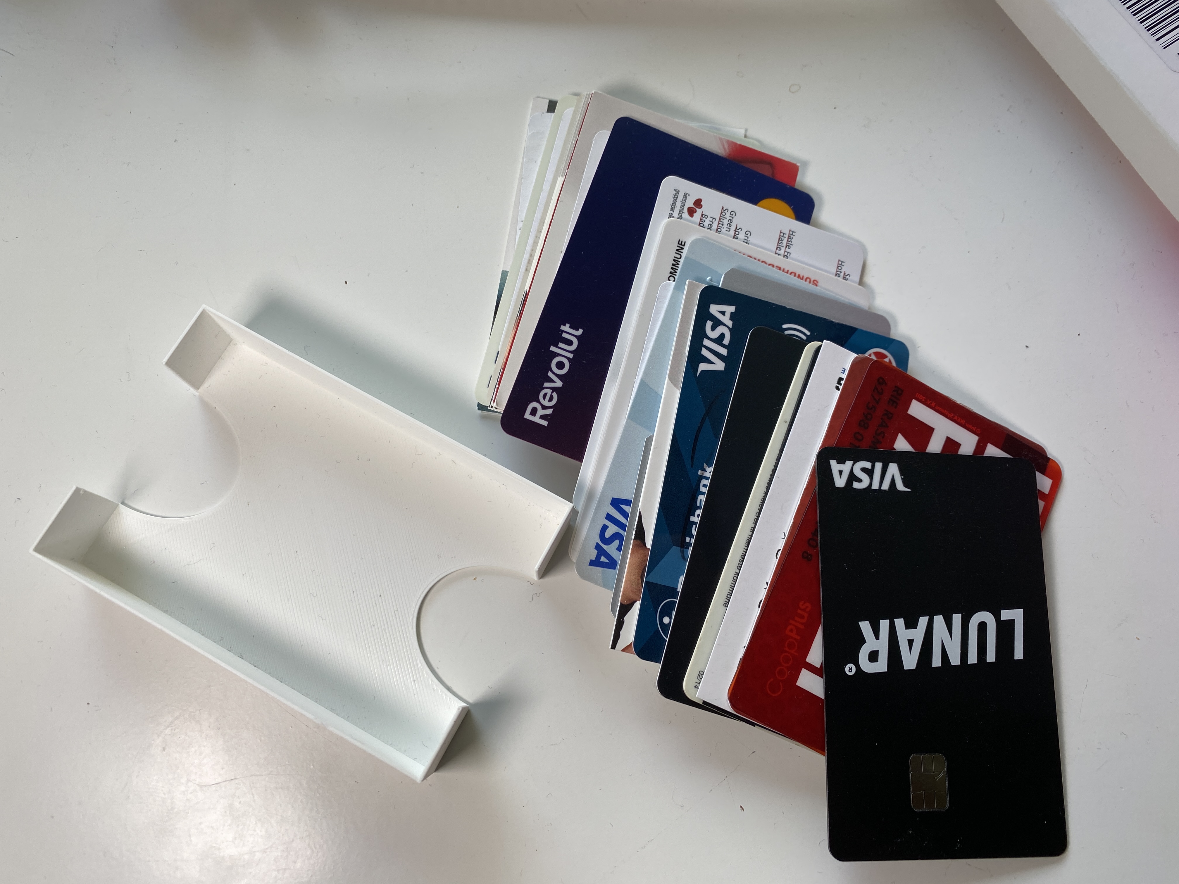 Credit card holder by Dalsgaard | Download free STL model | Printables.com