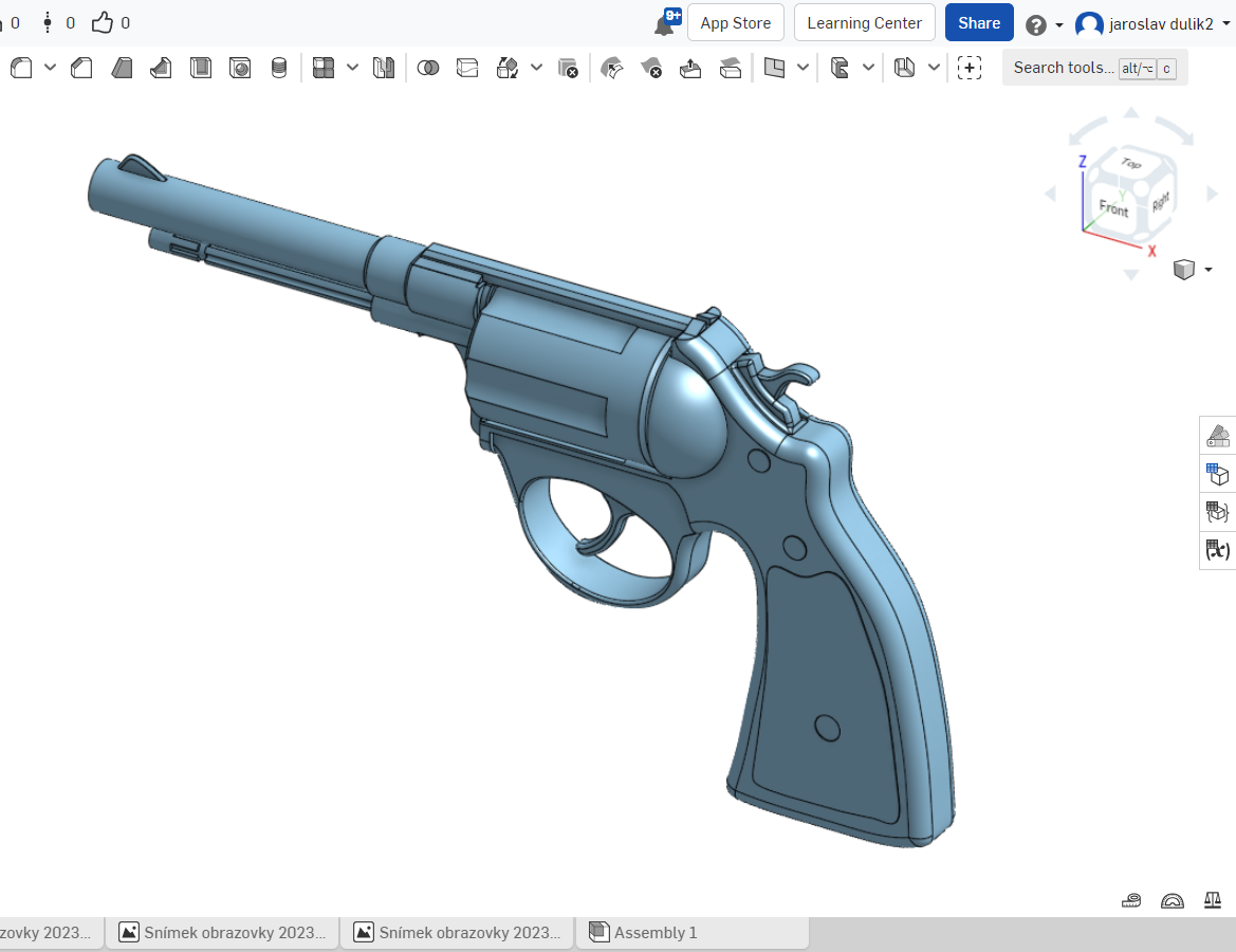 Revolver by Jaroslav Ďulík | Download free STL model | Printables.com