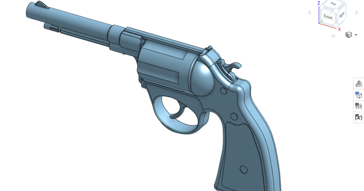 Revolver by Jaroslav Ďulík | Download free STL model | Printables.com