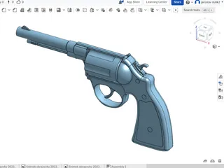 Revolver by Jaroslav Ďulík | Download free STL model | Printables.com