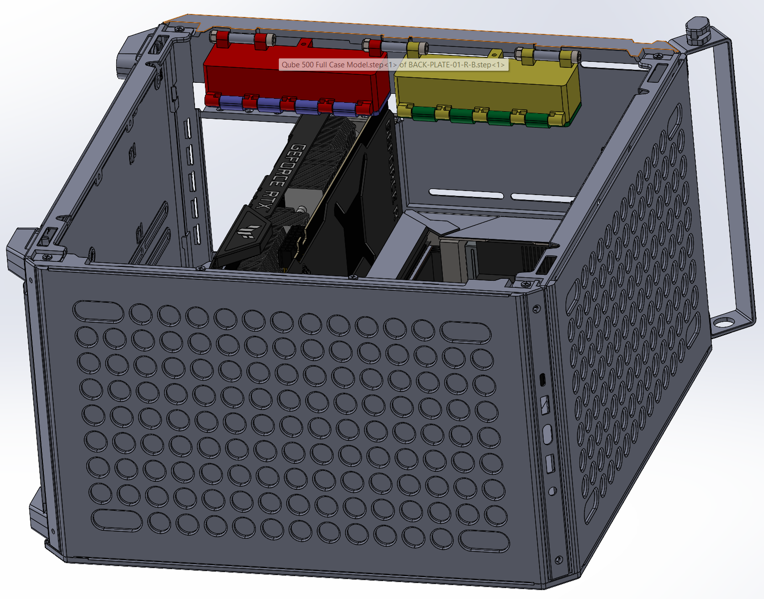 Internal accessories storage box for Qube 500 by aeberbach | Download ...