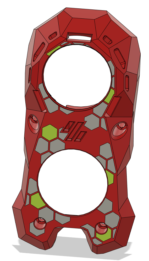 HALO Stealthburner HEX Face by Exerqtor | Download free STL model ...