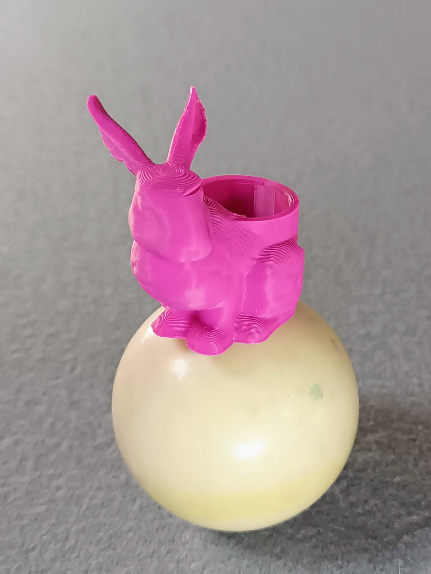 Cute rabitt/bunny scout woggle by Baloo 3D | Download free STL model ...