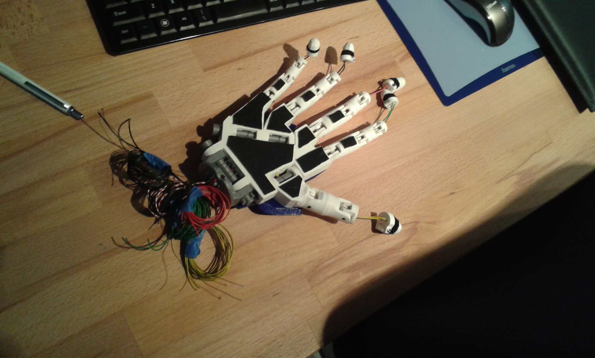 InMoov right arm and hand by Betawolf | Download free STL model ...