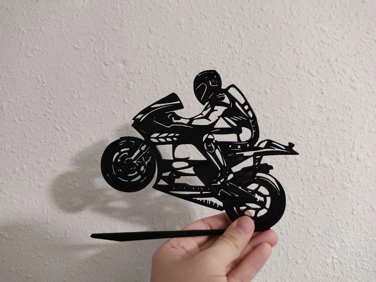Motorbike 2D wallart by The Maker Chemists | Download free STL model ...