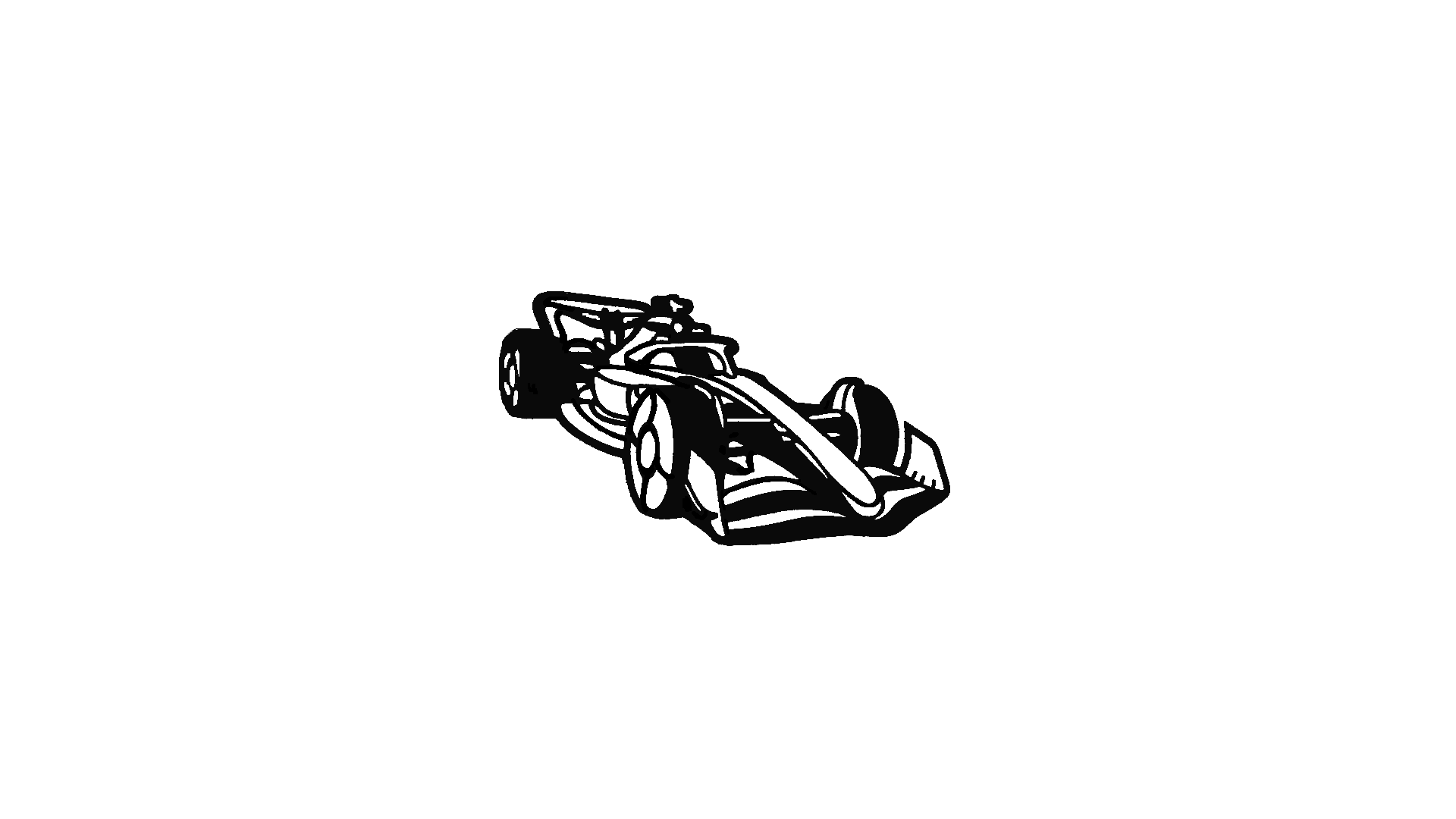 F1 car 2D wallart by The Maker Chemists | Download free STL model ...