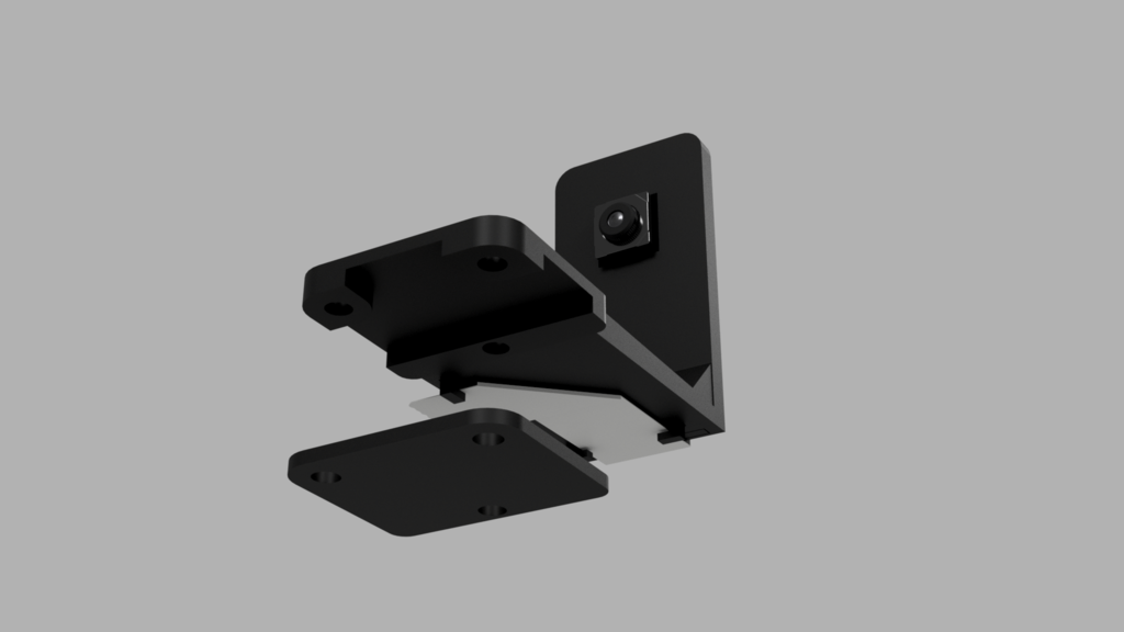 RPi Camera Module 3 (Wide-Angle) Bed Mount for Kingroon KP3S by Ryan TT ...