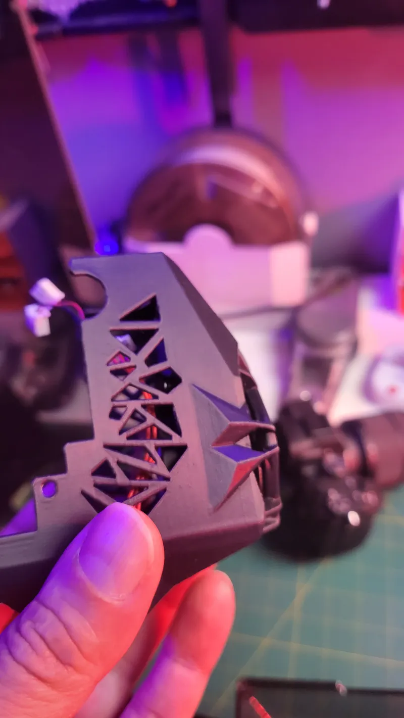 Creality K1 D3vil Burner Toolhead Cover with Knomi by D3vil.Design ...