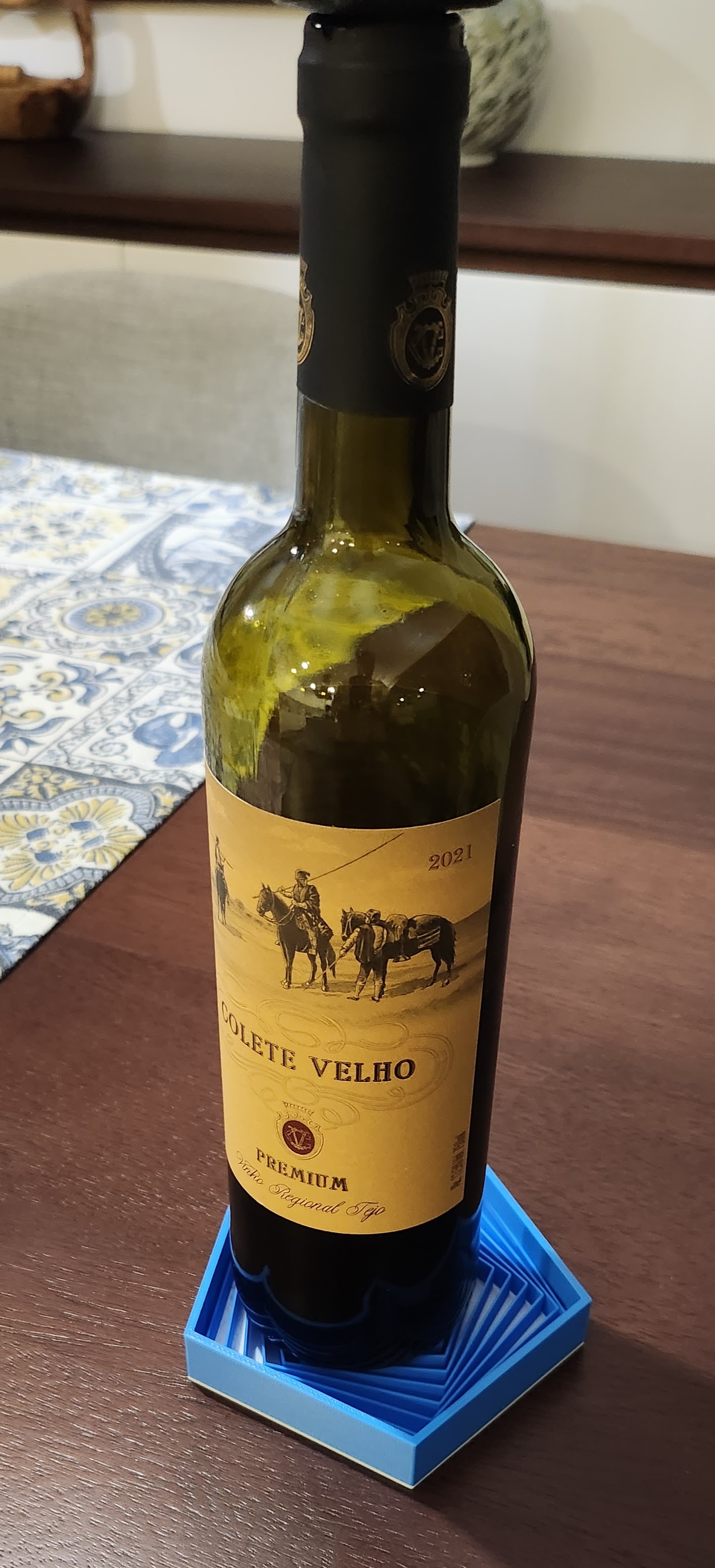 Coaster for wine/champagne/large water bottles by DP design | Download ...