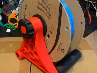 Free-standing Spool Holder for 1kg by JohnMartin | Download free STL ...
