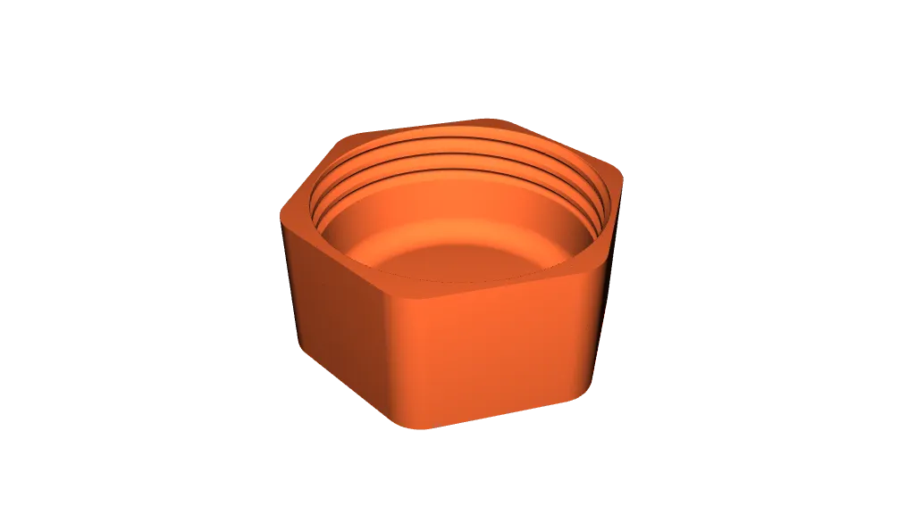 Hexagon Jar 🜛 by pachek | Download free STL model | Printables.com
