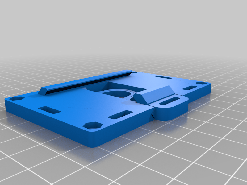 DC-DC ZK-12KX DIN rail mount by KaosuNeko | Download free STL model ...