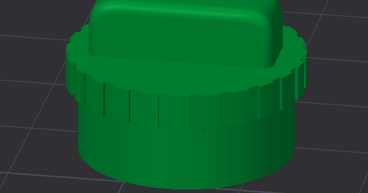 gx16 screw cap with handle by markoblaster | Download free STL model ...