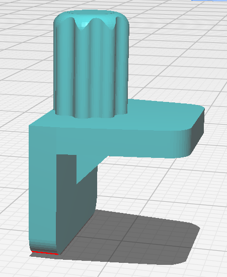 Small support for shelf v2 by diana | Download free STL model ...