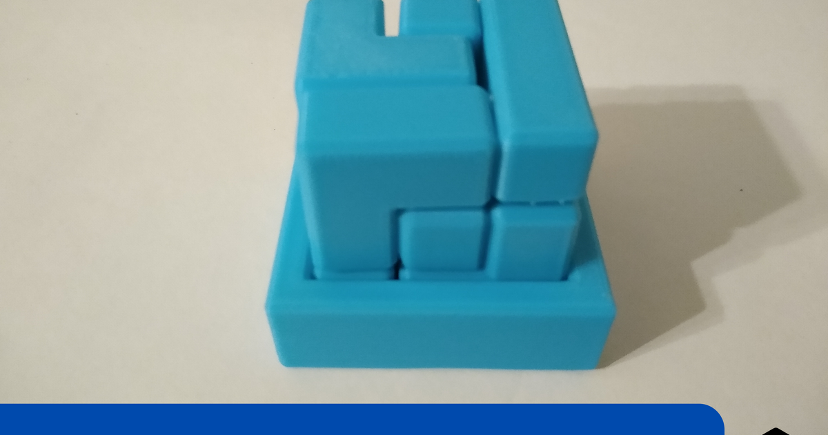3X3 Assembly Puzzle by Devise3D | Download free STL model | Printables.com