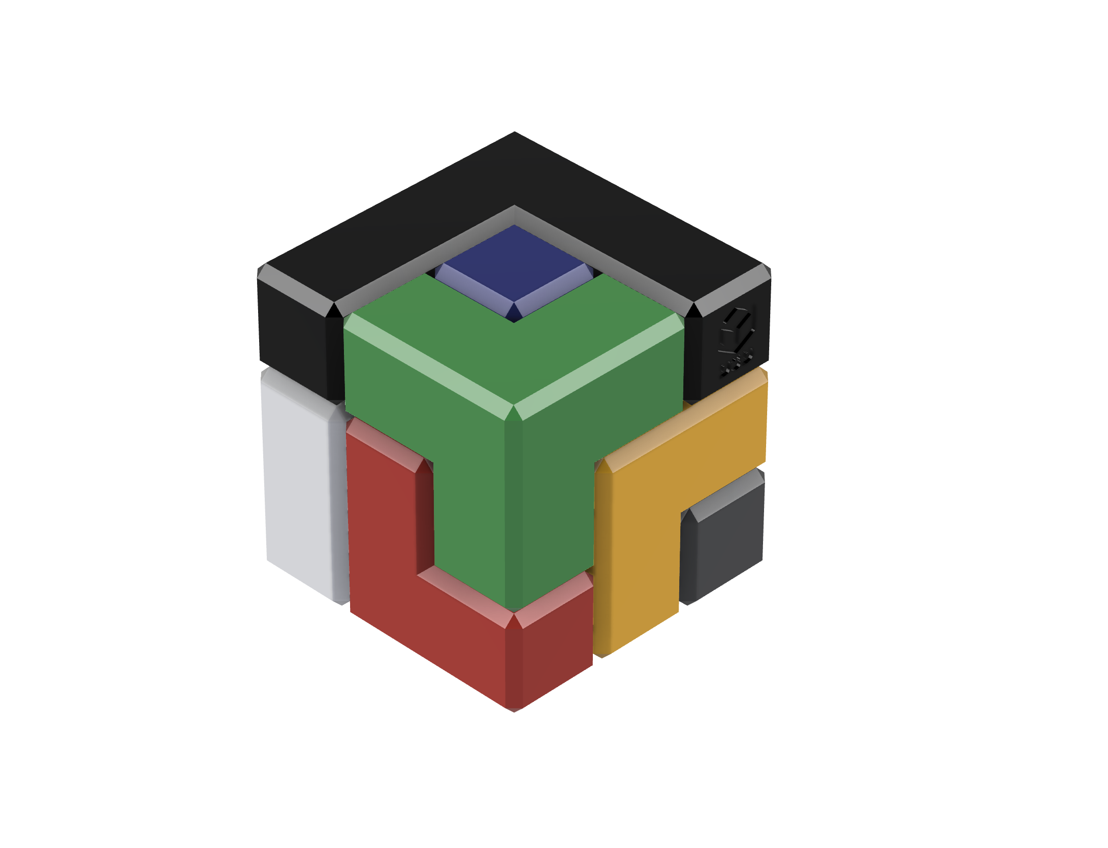 3X3 Assembly Puzzle by Devise3D | Download free STL model | Printables.com